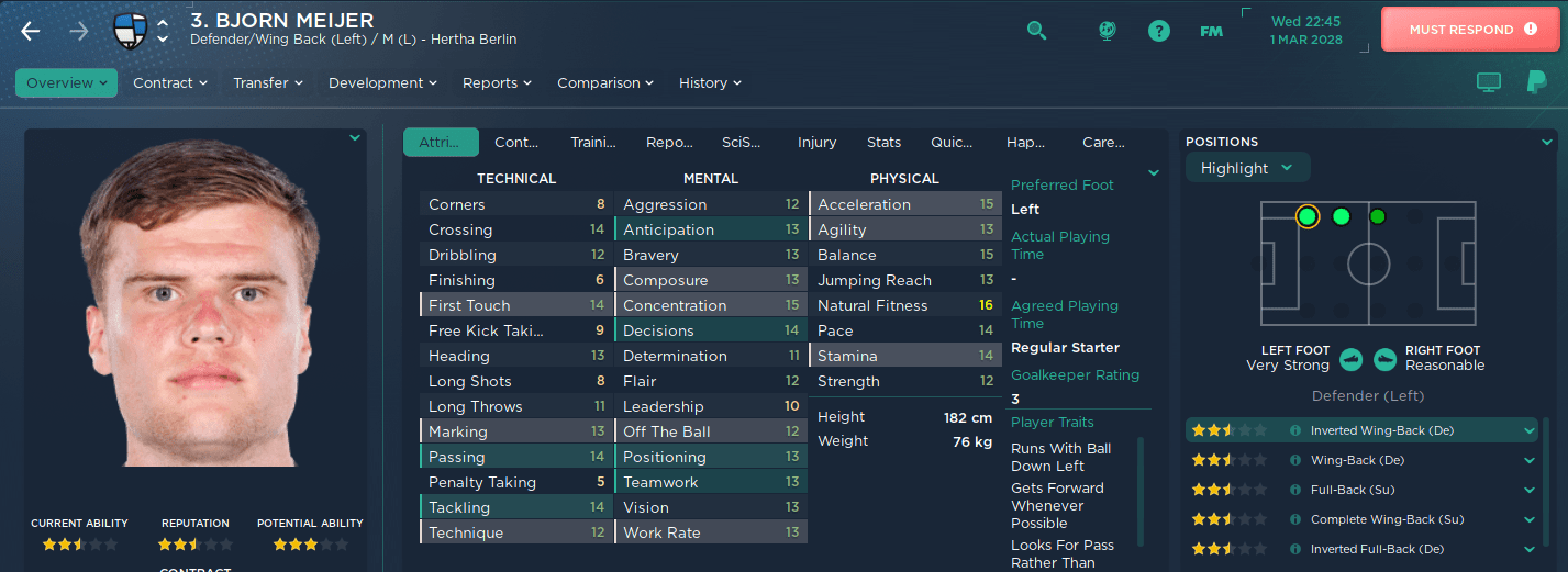FM 24 Inverted Full Back - Comprehensive Explanation