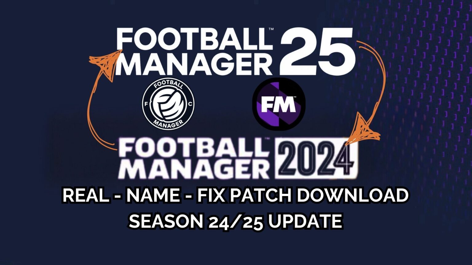 FM 24/25 Real Names Fix | Download & Install Update Patch