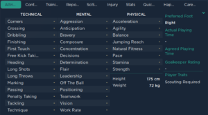 Football Manager Attributes | Learn How To Analyze